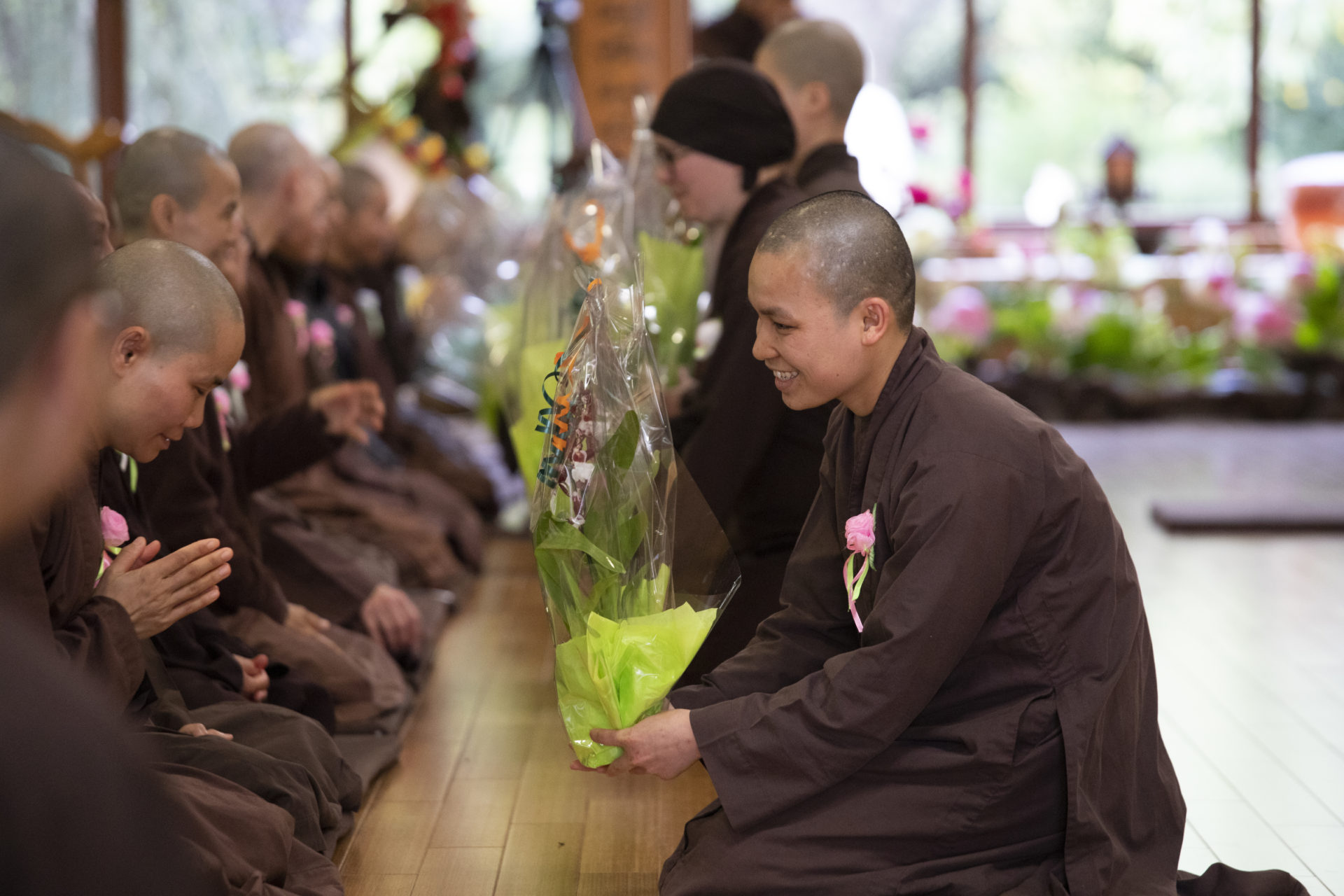 Photos / Rose ceremony 2021 | Plum Village