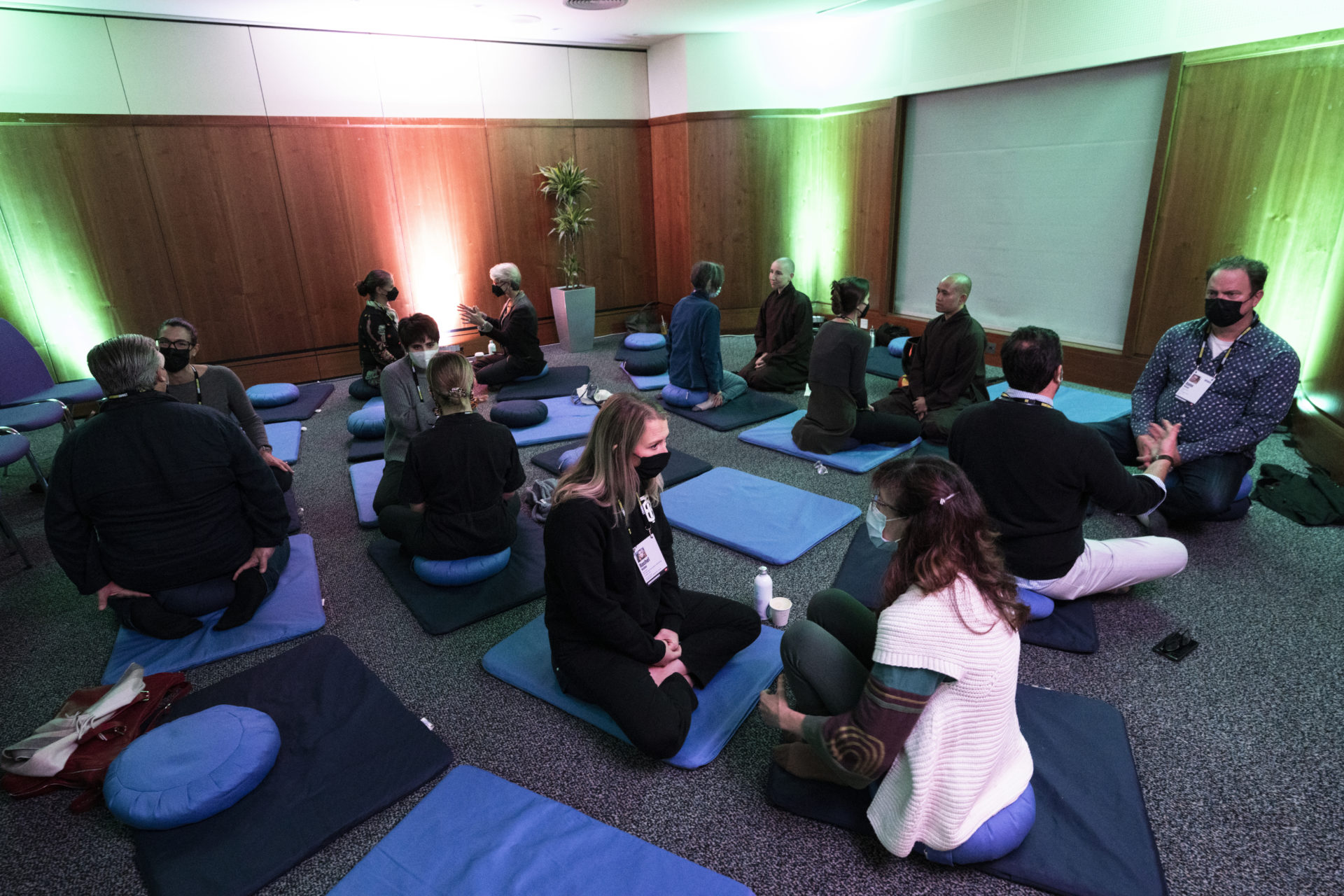 Photos / Plum Village at Countdown to COP26 with TED | Plum Village