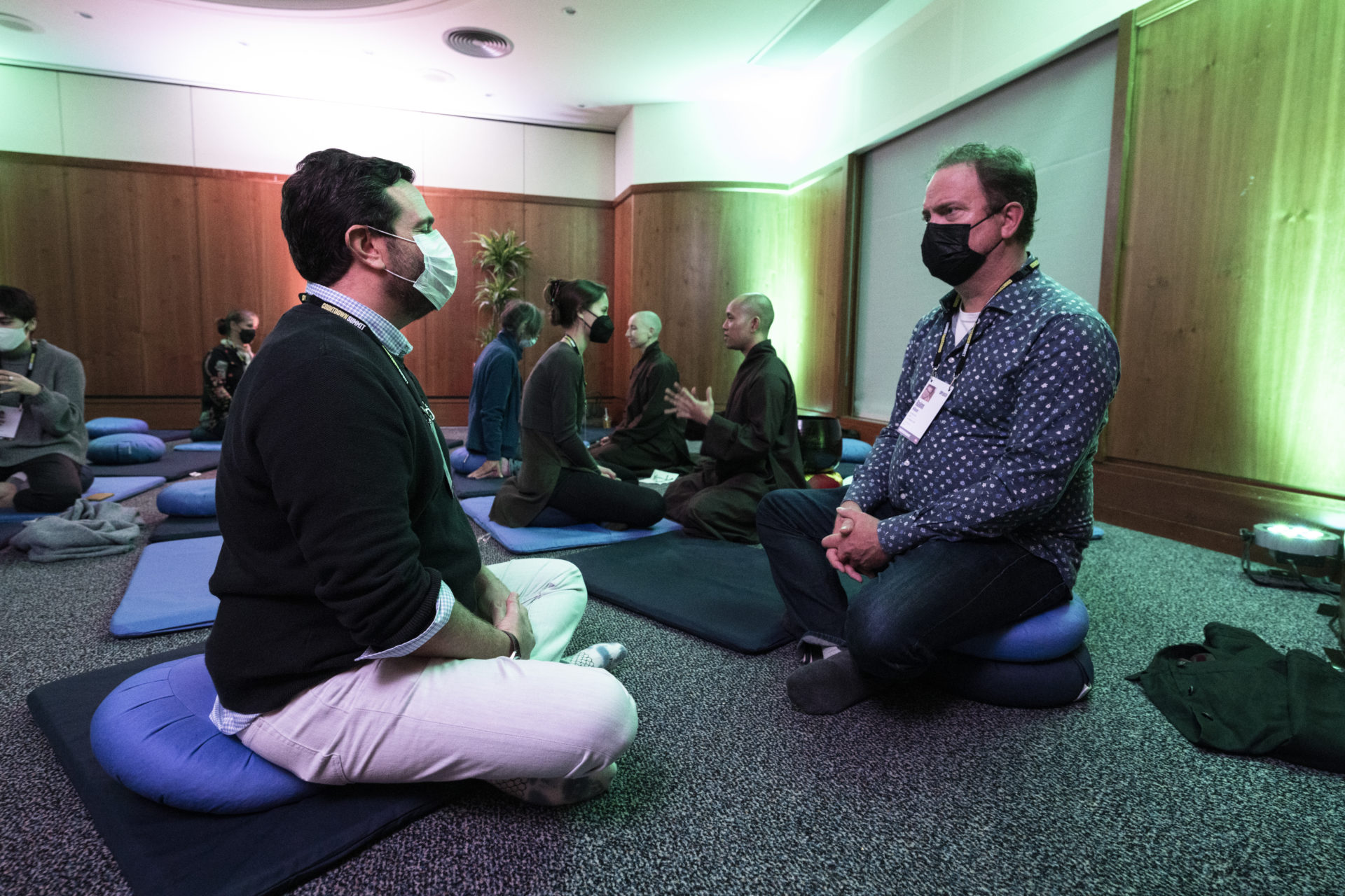 Photos / Plum Village at Countdown to COP26 with TED | Plum Village