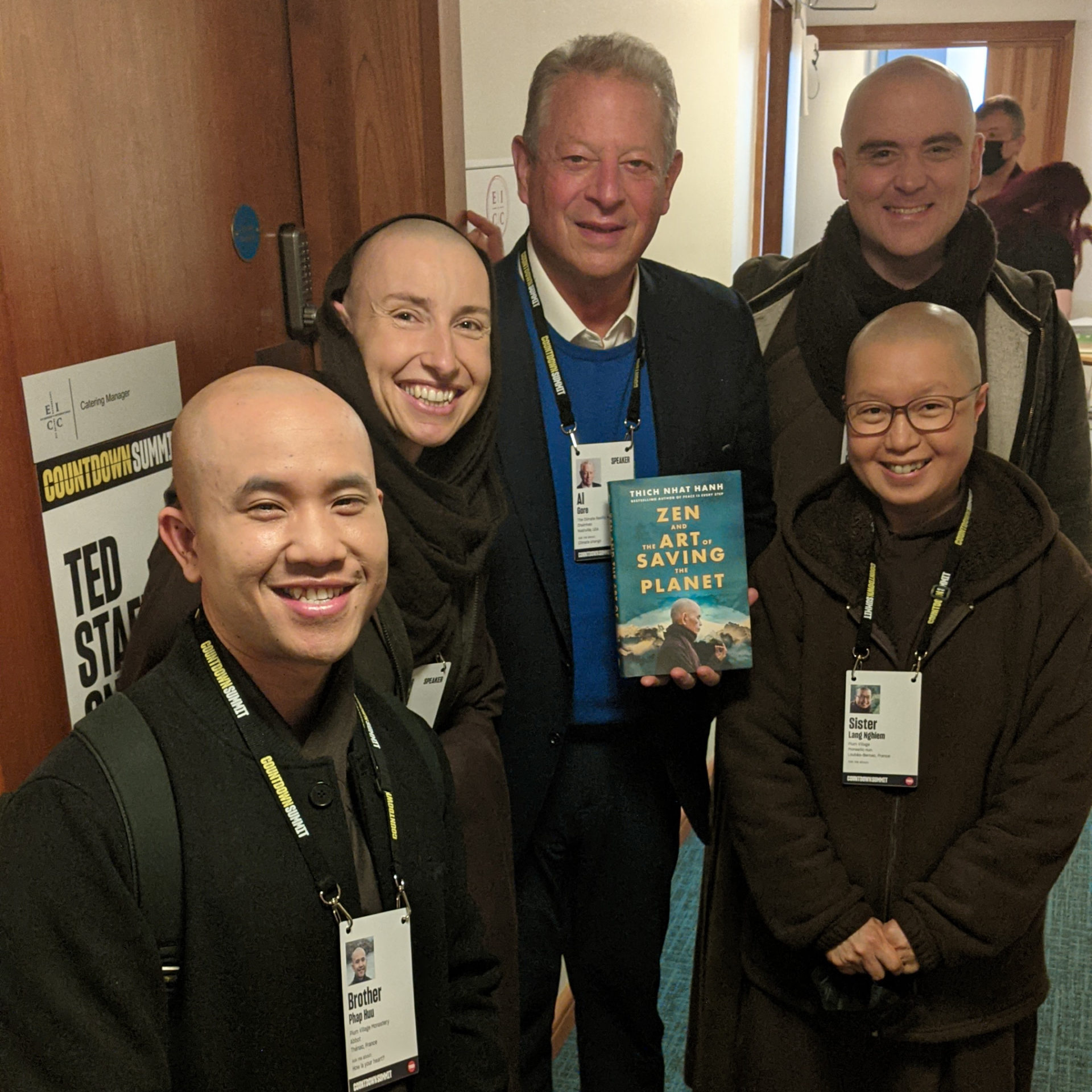 Photos / Plum Village at Countdown to COP26 with TED | Plum Village