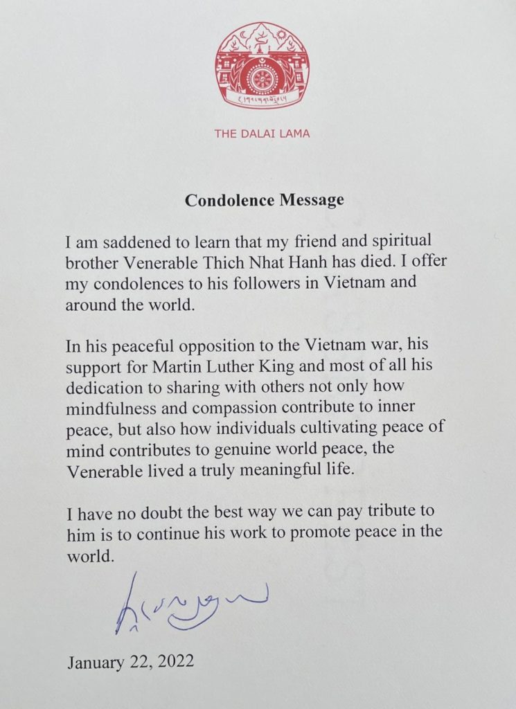 Condolence Letters NhapLuu