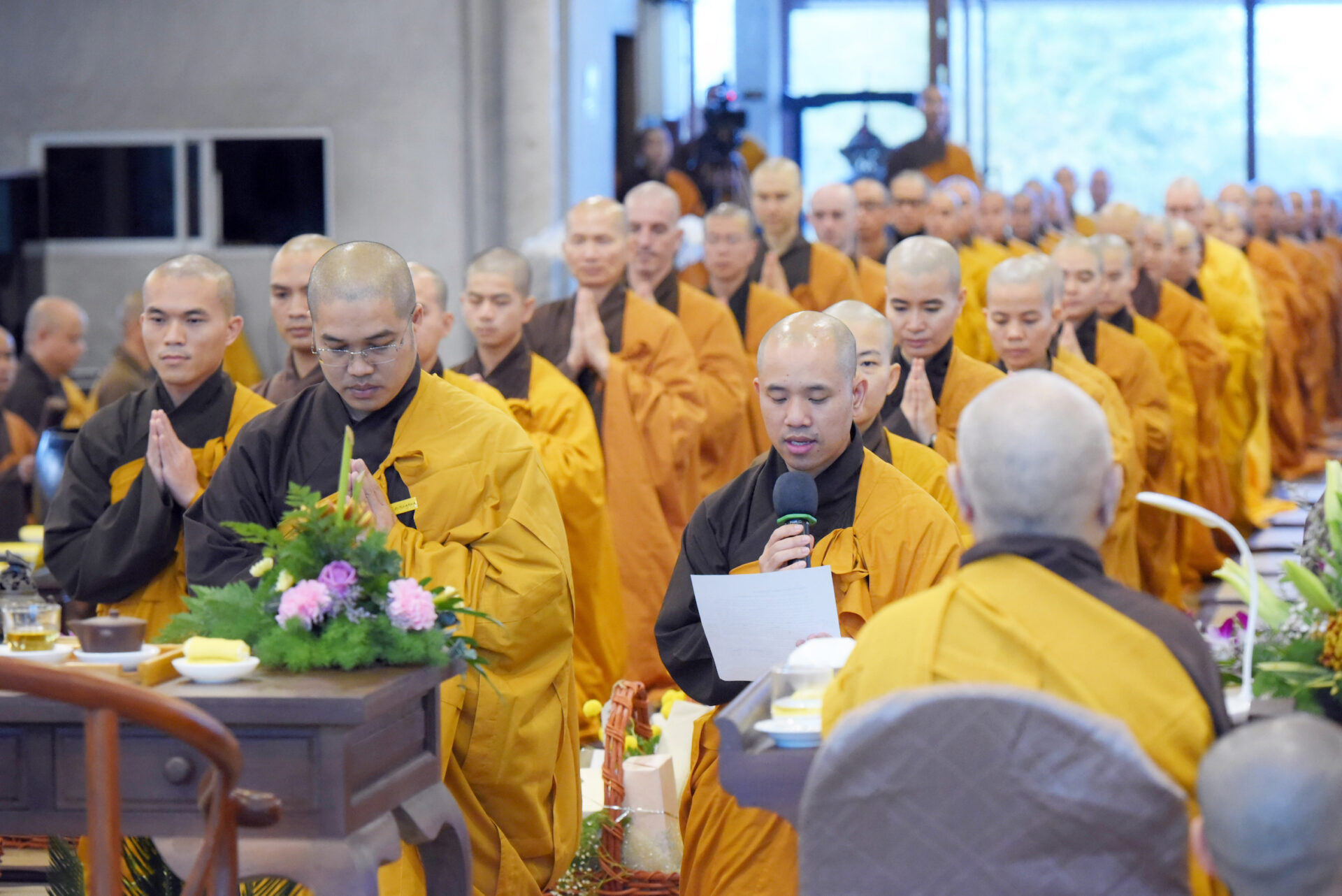 Monastic Life / Trừng Quang Great Precepts Transmission Ceremony | Plum ...