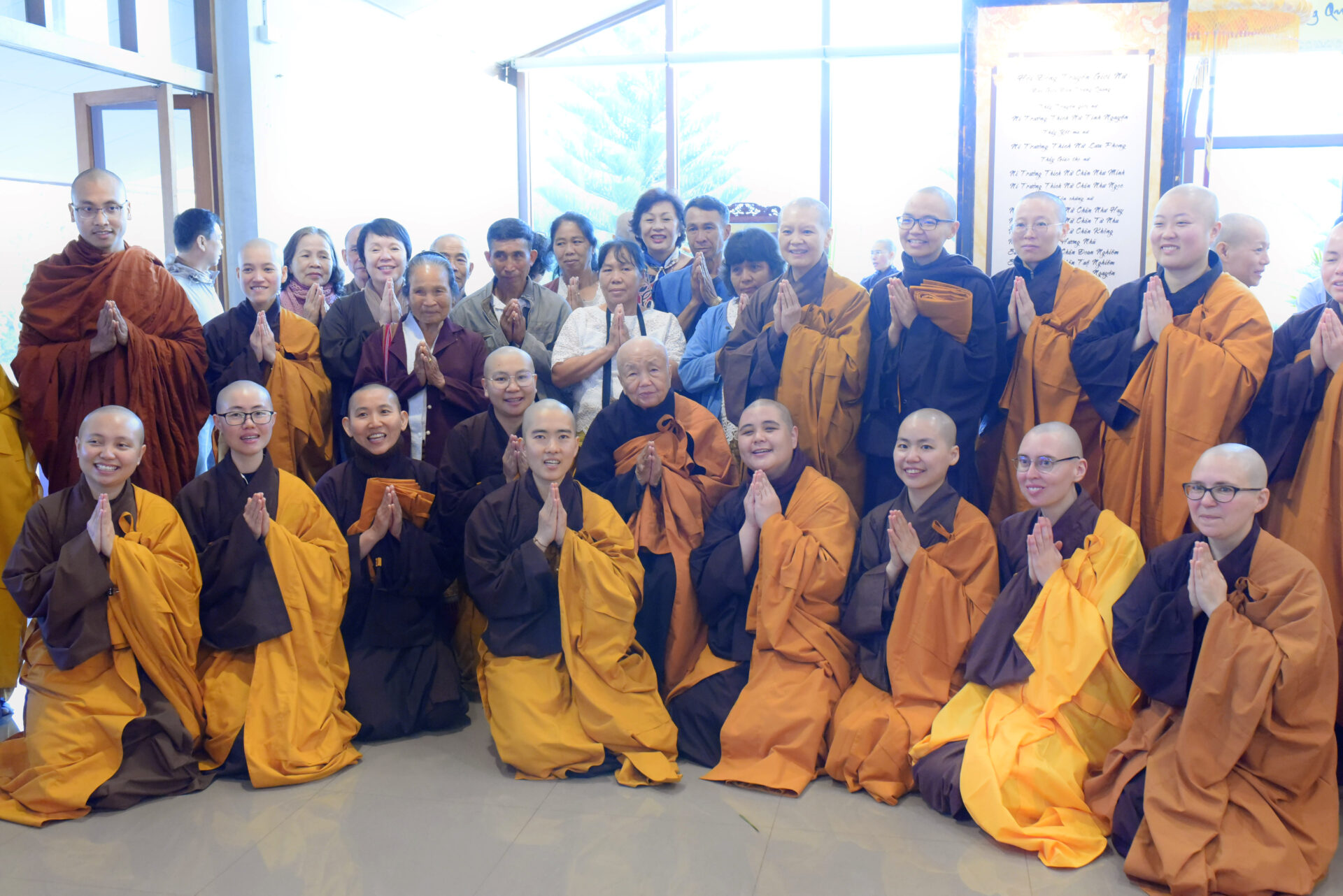 Monastic Life / Trừng Quang Great Precepts Transmission Ceremony | Plum ...