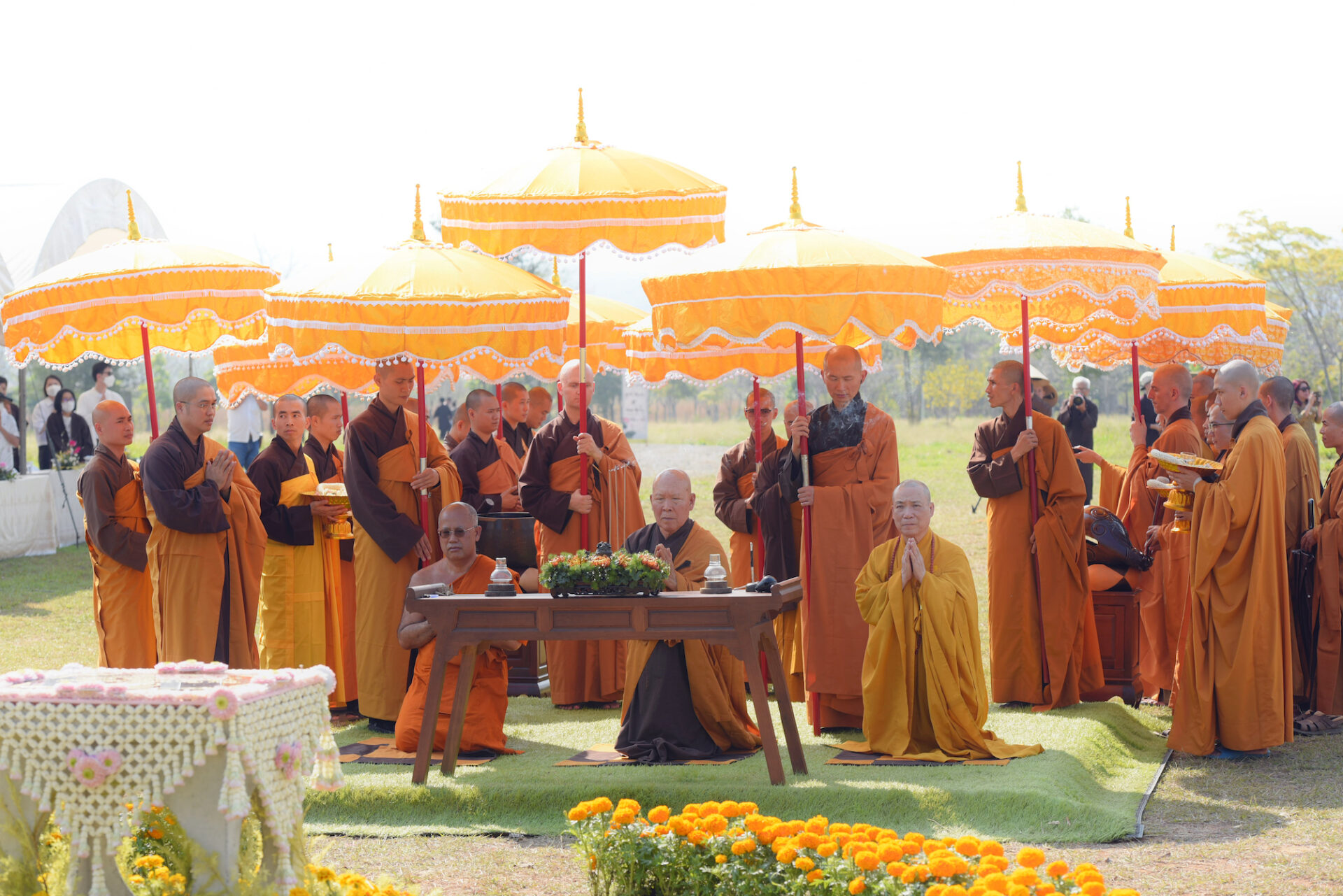Monastic Life / Trừng Quang Great Precepts Transmission Ceremony | Plum ...