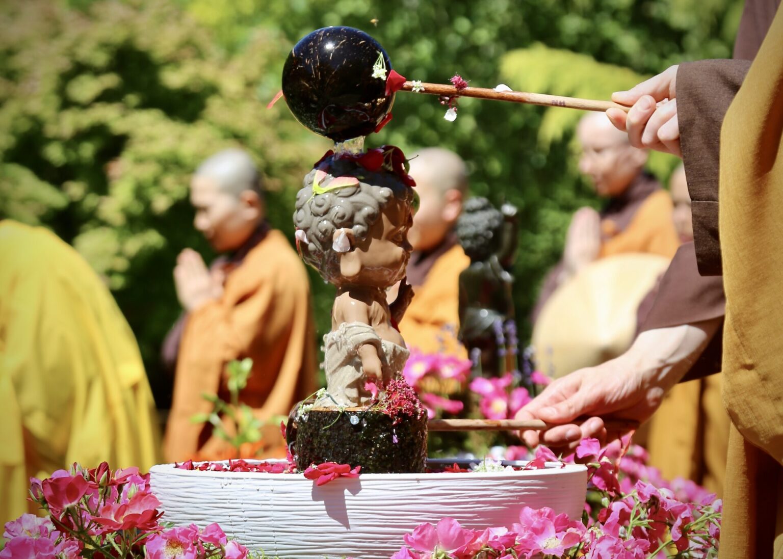 Photos / Celebrating Vesak in Plum Village | Plum Village
